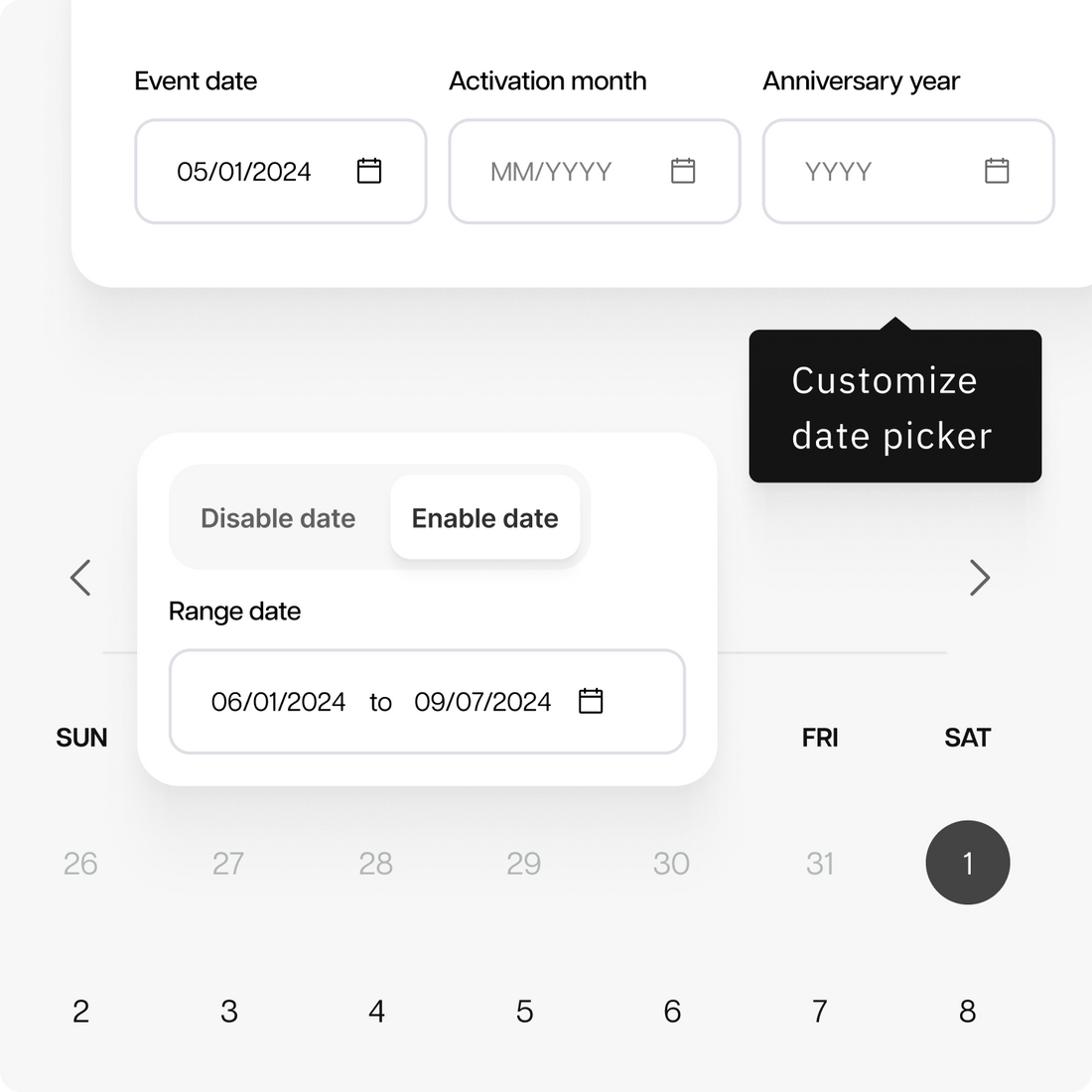 Date & Time Picker – Globo Product Options